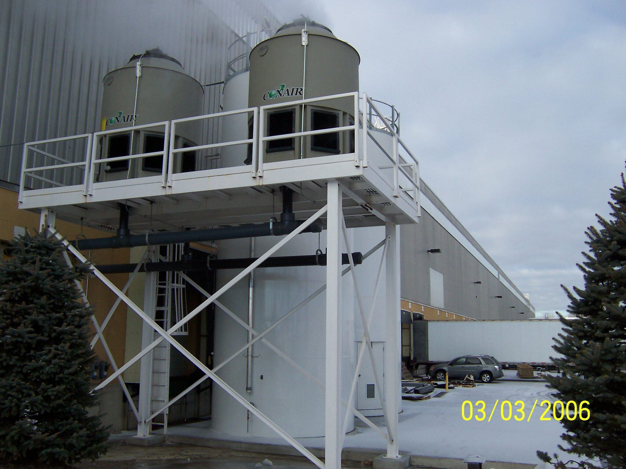 Cooling Tower Stands – Welsh Industrial Contracting