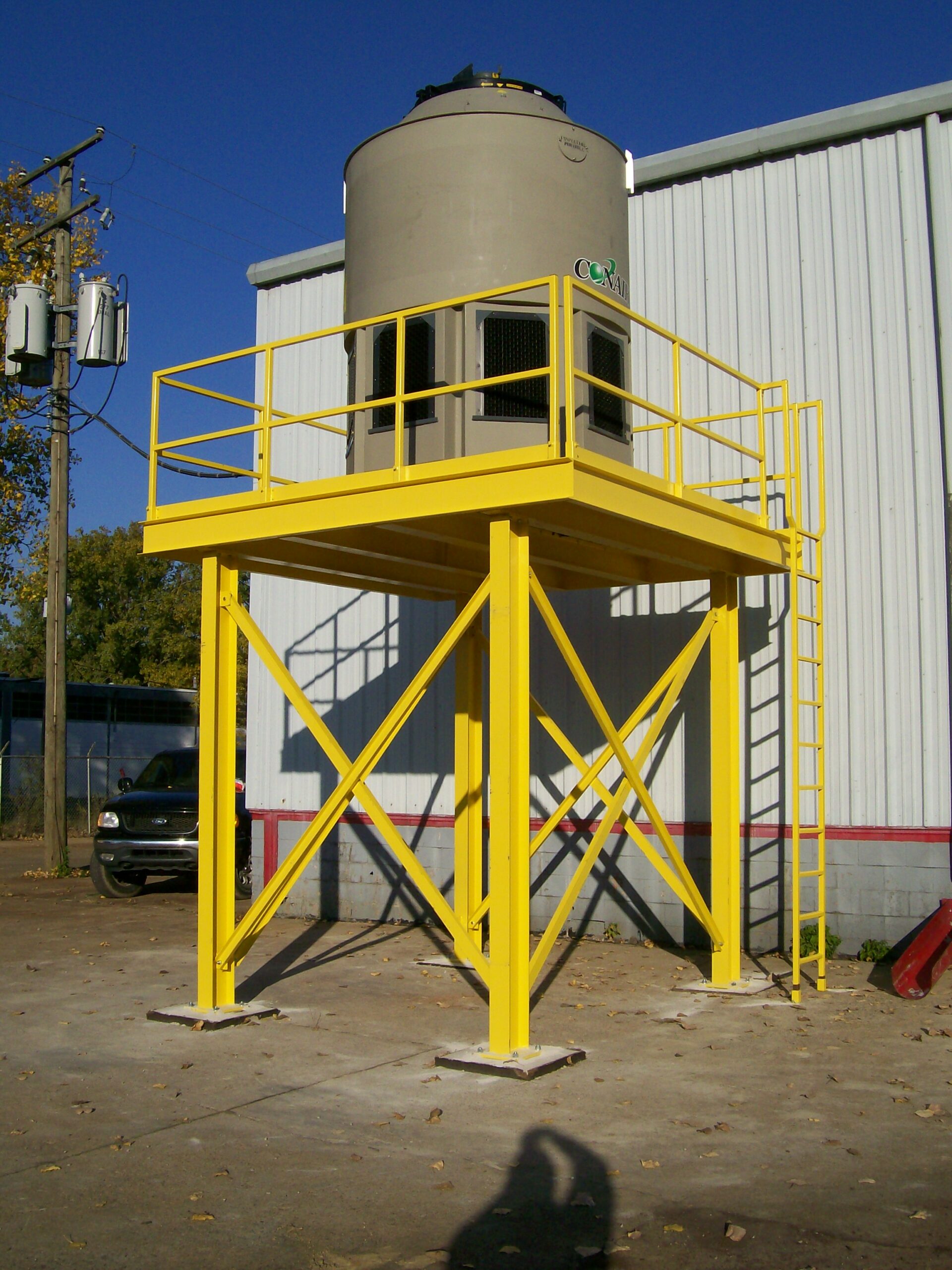Cooling Tower Stands – Welsh Industrial Contracting