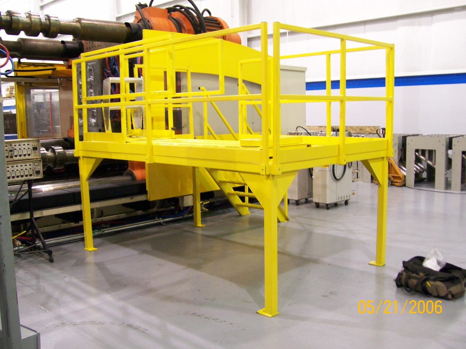 Machine Side Access Platforms – Welsh Industrial Contracting